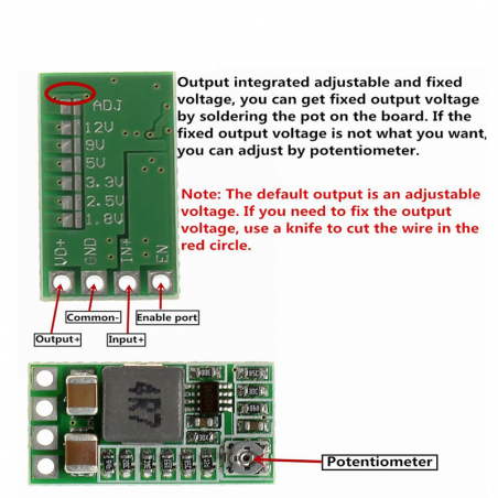 Ultra-Small Mini DC-DC Step Down Module