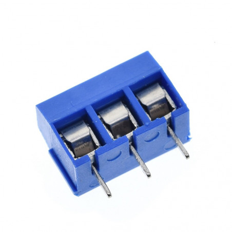 3 Pin Screw Terminal Connector - 5mm - 10 pack