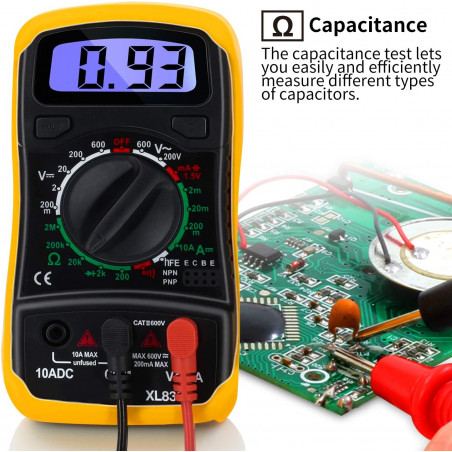 XL830L LCD Digital Multimeter