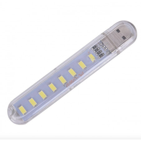 Portable Mini 8-LED USB Light 5V (Warm White)