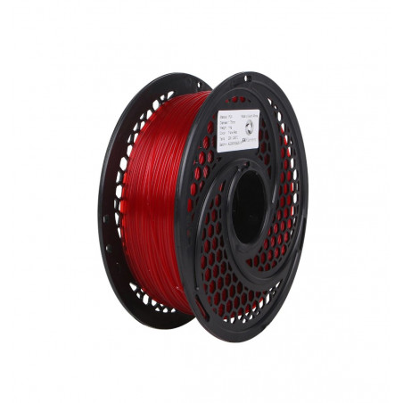 SA Filament Transparent Red PLA 1.75mm 1 Kg