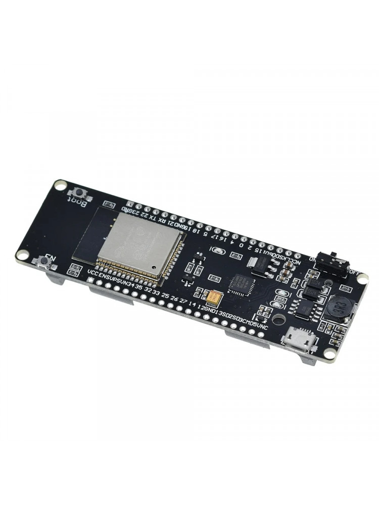 ESP32 with 18650 LiPo Battery Shield