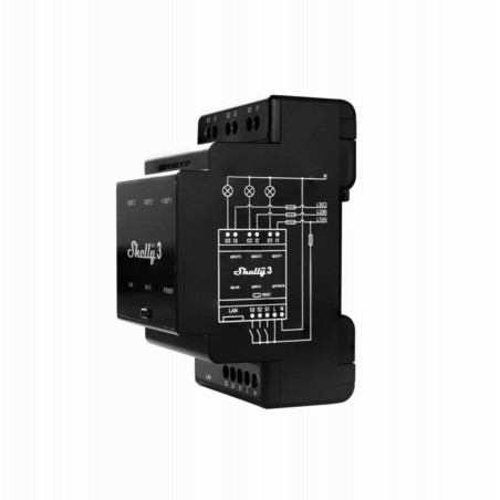 Shelly Pro 3 - Three-Channel Relay