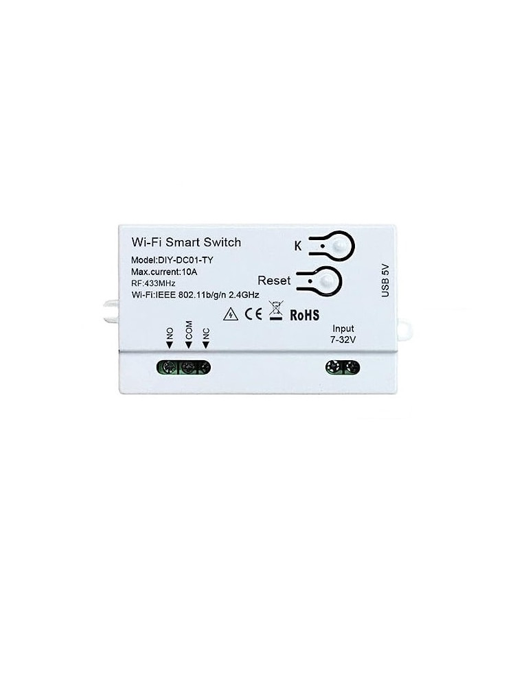EWelink 1 Channel WiFi + RF switch (5V - 32V)