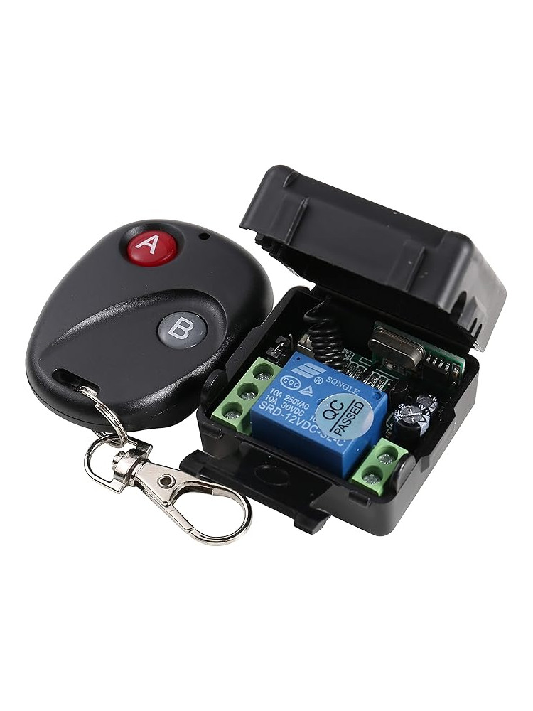 12V 1Ch RF Wireless Switch with Remote