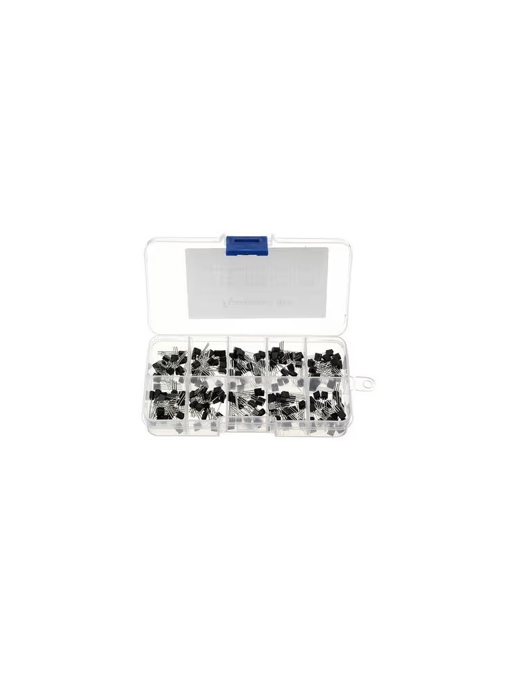 200pcs 10 Values Transistor Assortment Kit