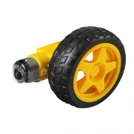 DC Electric Motor with Tyres