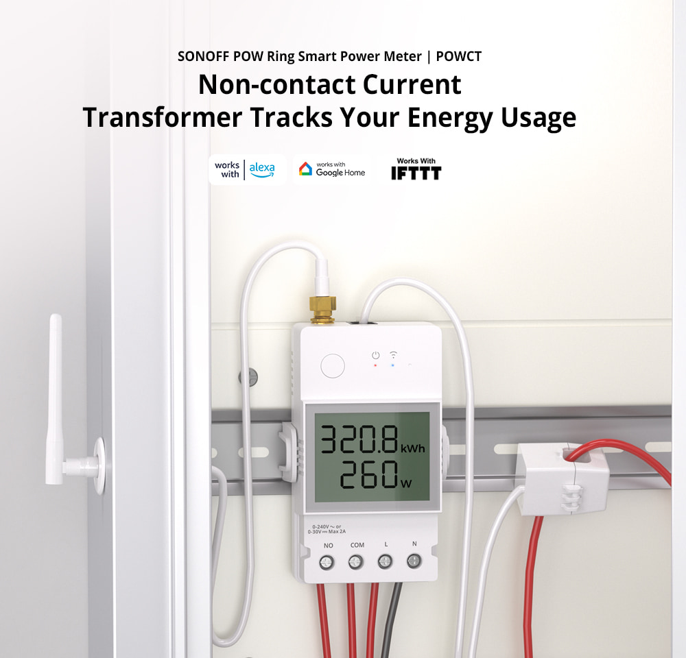 Sonoff POW Ring Smart Power Meter | POWCT